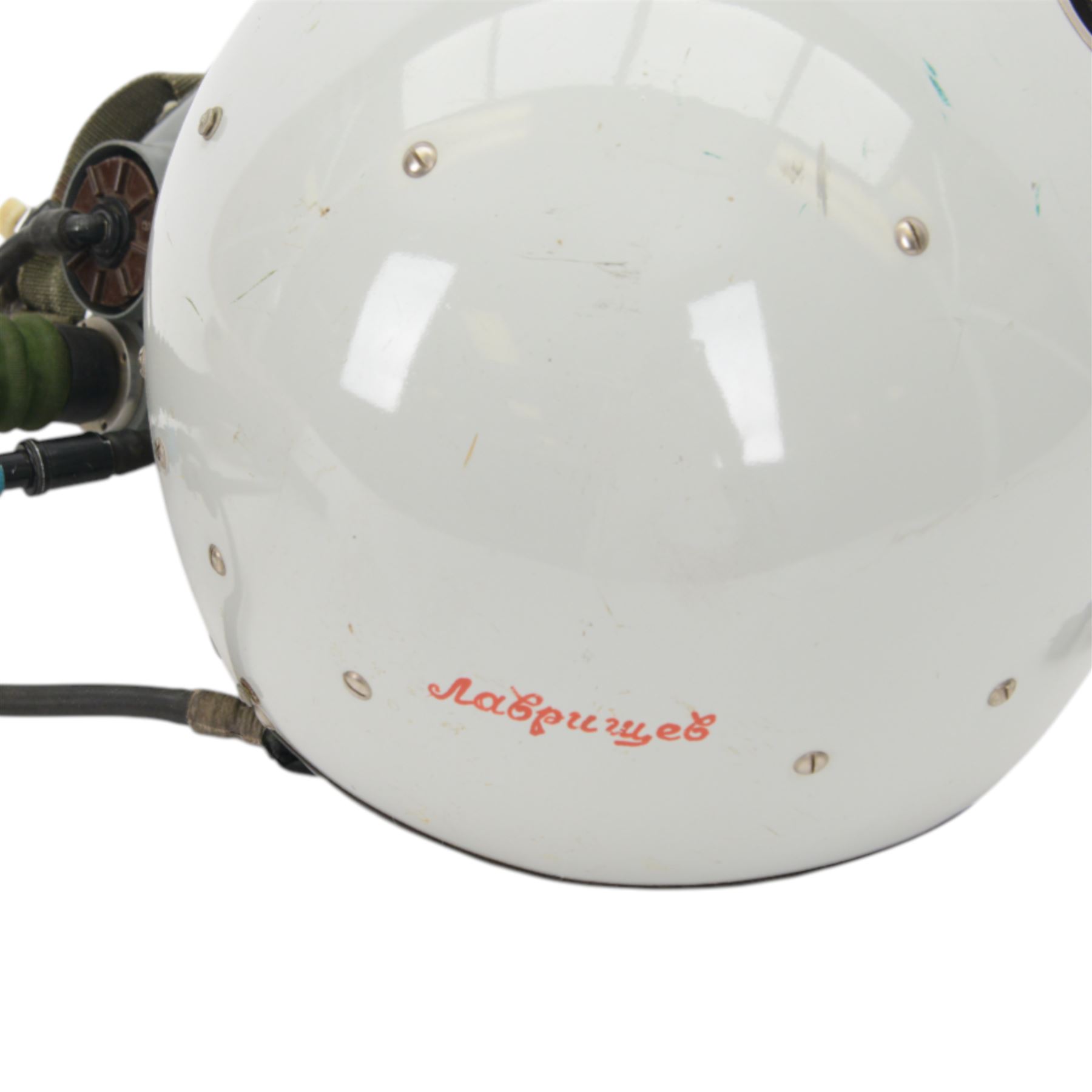 Russian pilot helmet ZSH-7A with oxygen mask and bag | Militaria | 140995