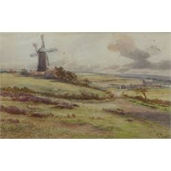 John C Syer (British 1844-1912): 'The Windmill Hawsker' | Paintings ...