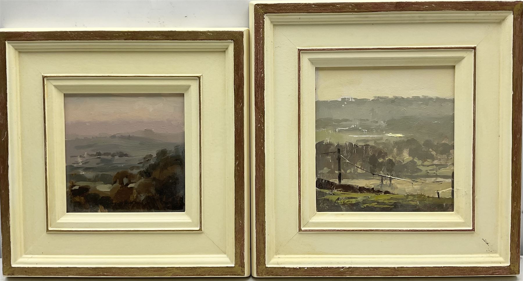 GR (Northern British Contemporary): 'Light on the Wharfe from Kearby ...