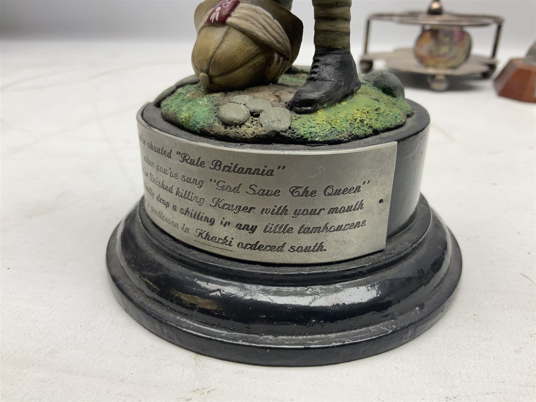 Walker & Hall silver plated RAF mess cruet frame H16 | Militaria | 64794