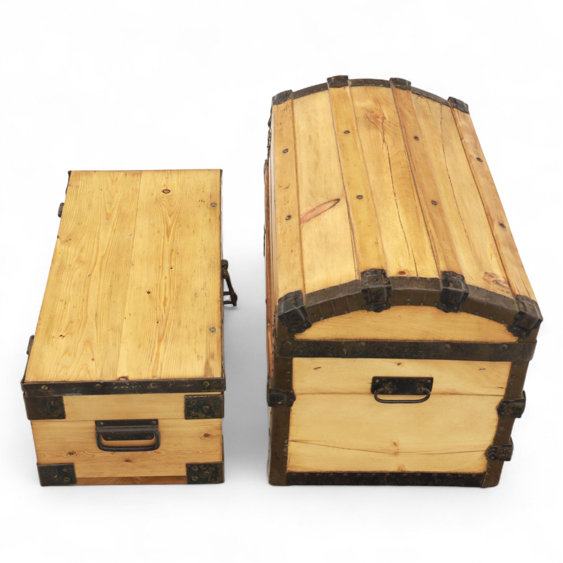 Two pine storage trunks | Modern Furniture | 154368