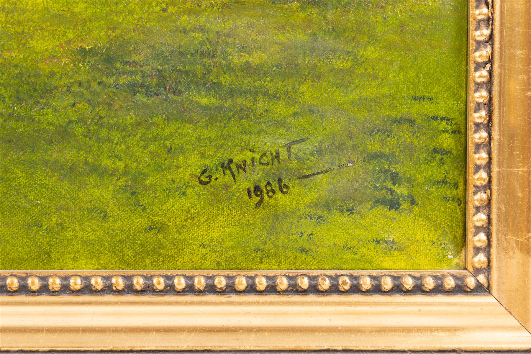 G Knight (British 20th Century): Cricket Match | Paintings, Drawings ...