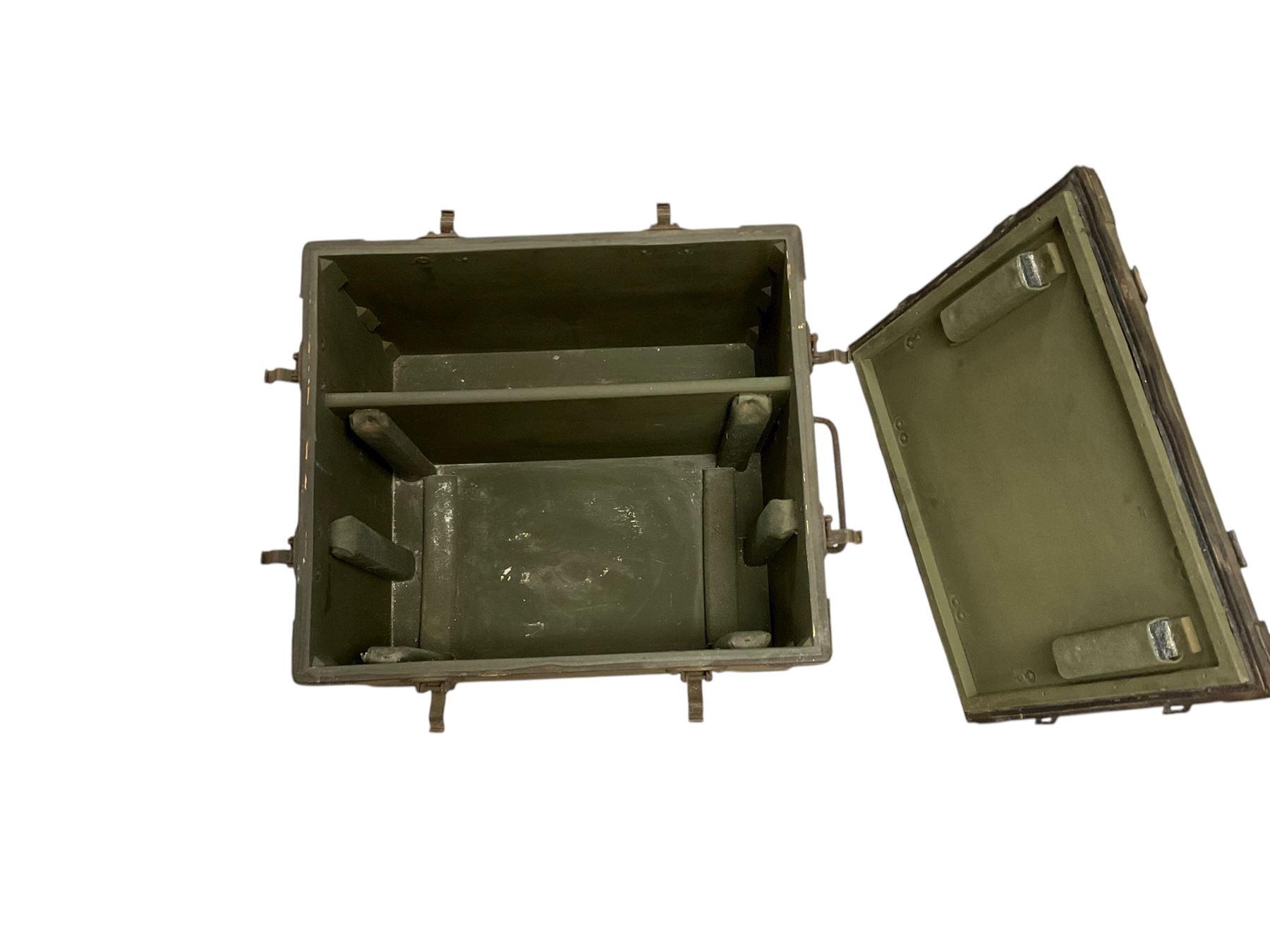 Wooden chest with metal clasps | Wood, Metal & Other Decorative Objects ...