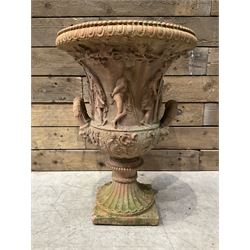 Small cast stone Grecian garden urn | Planters, Statuary & Decorative ...
