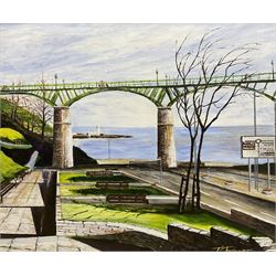 Tom Rayner (Scarborough 1948-2023): 'Spa Bridge - Scarborough ...
