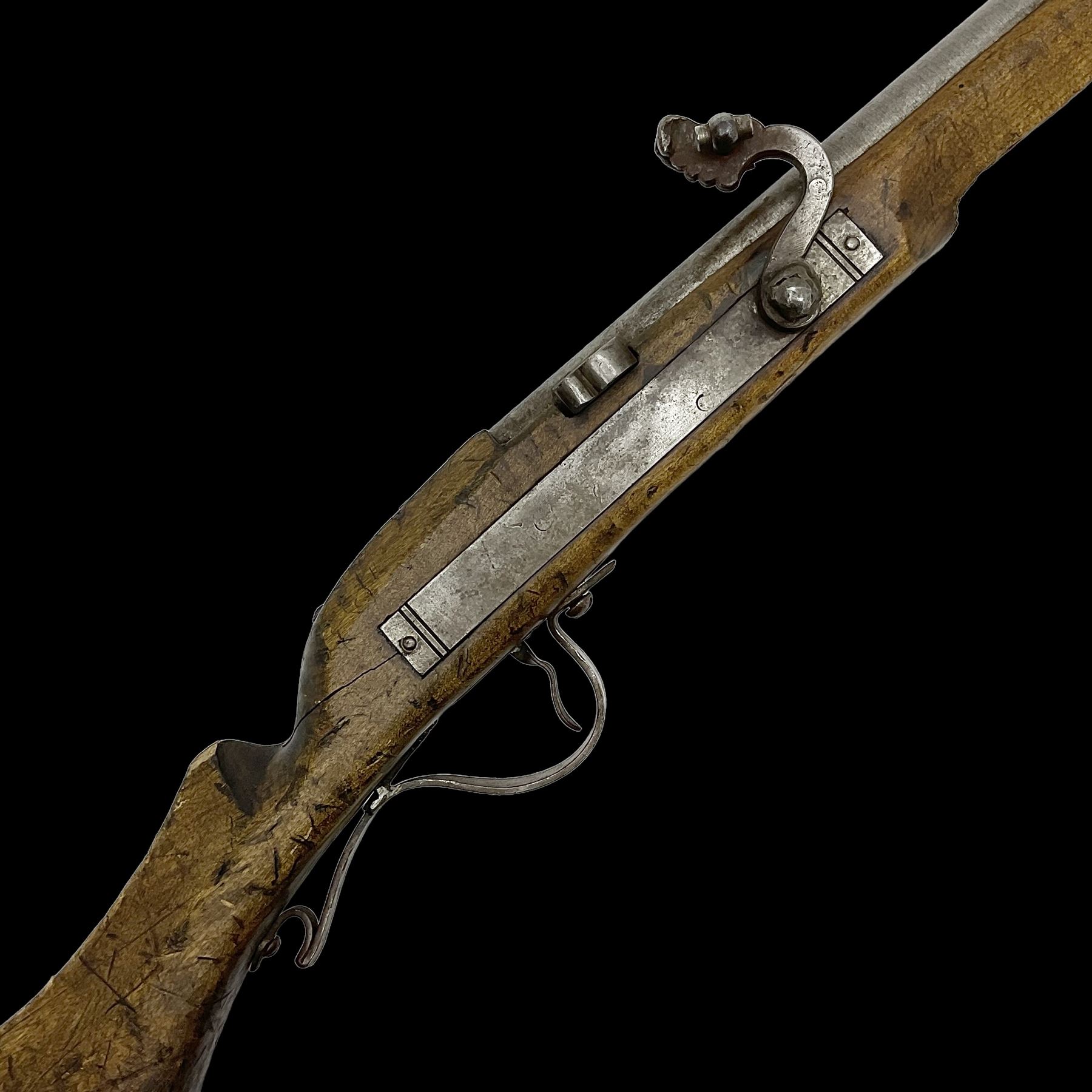 SHOTGUN CERTIFICATE REQUIRED - Modern 20-bore matchlock muzzle loading ...