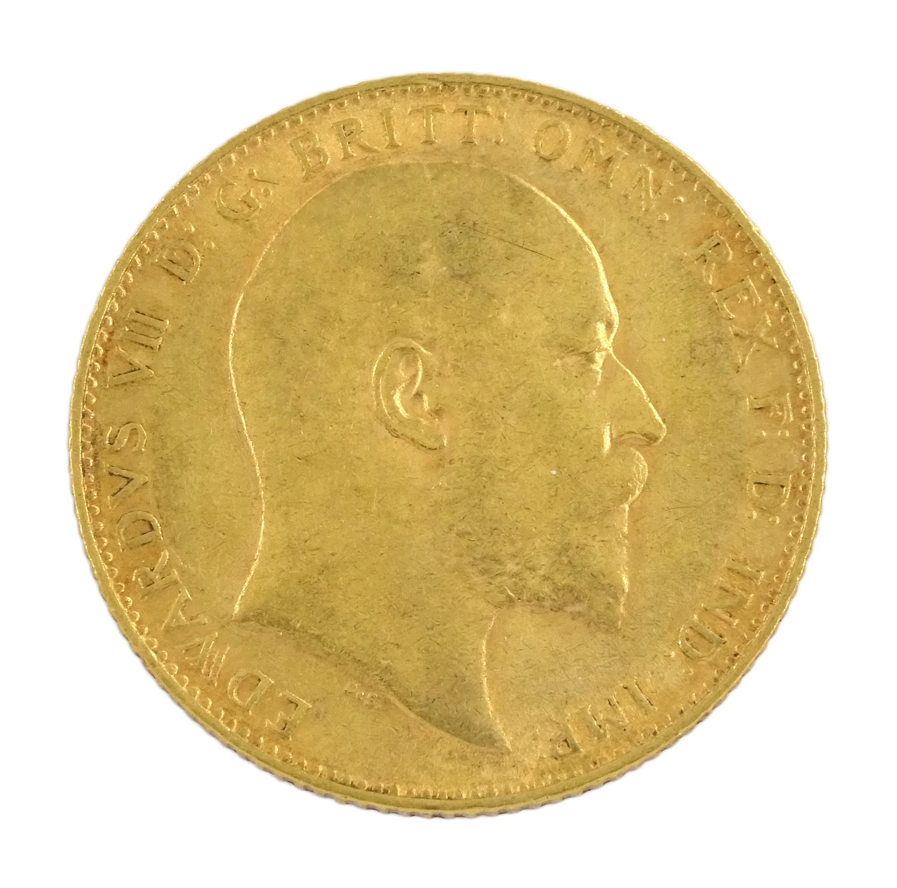 King Edward VII 1910 gold full sovereign coin | Coins, Tokens ...