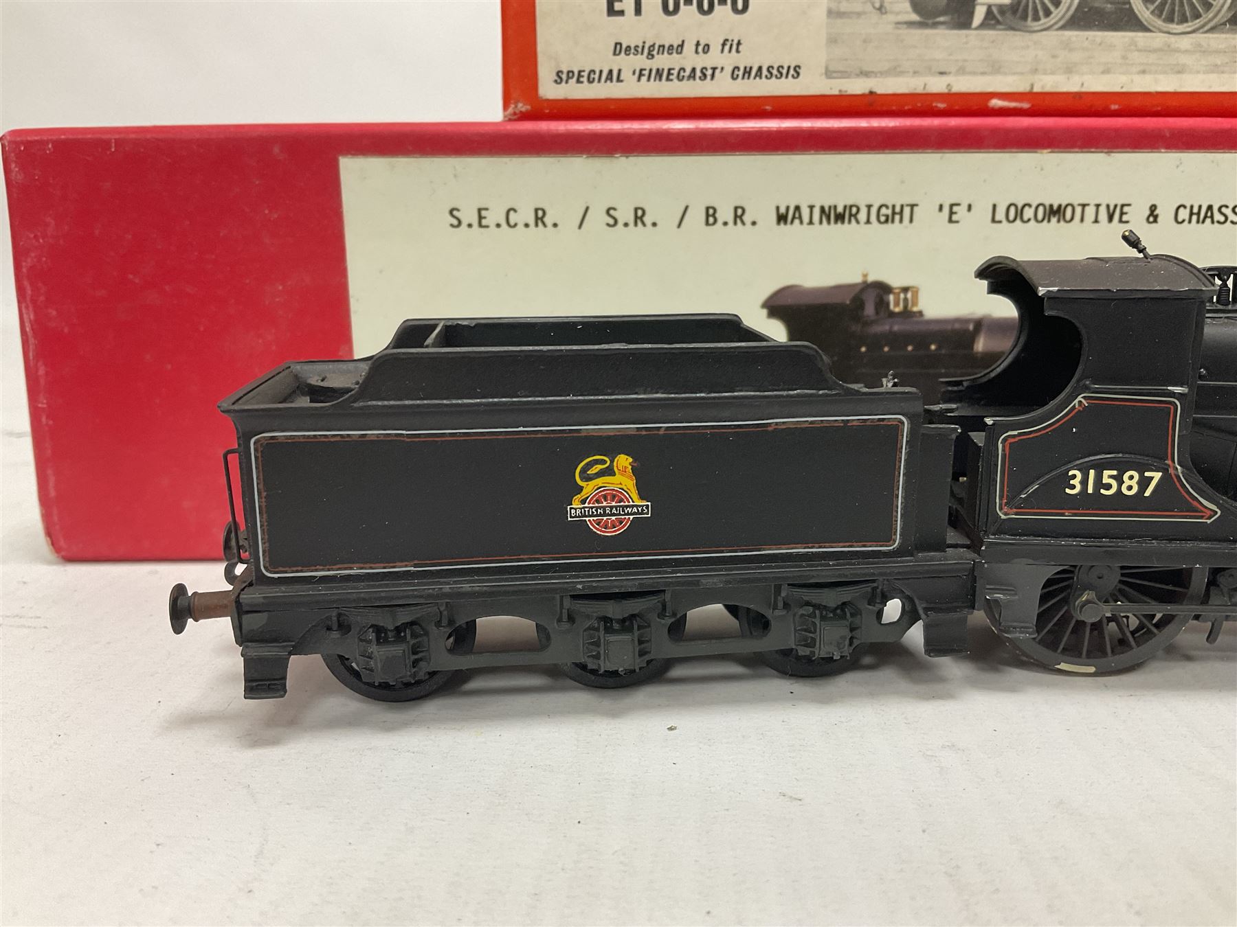 ‘00’ gauge - two kit built steam locomotives comprising Class E 4-4-0 ...