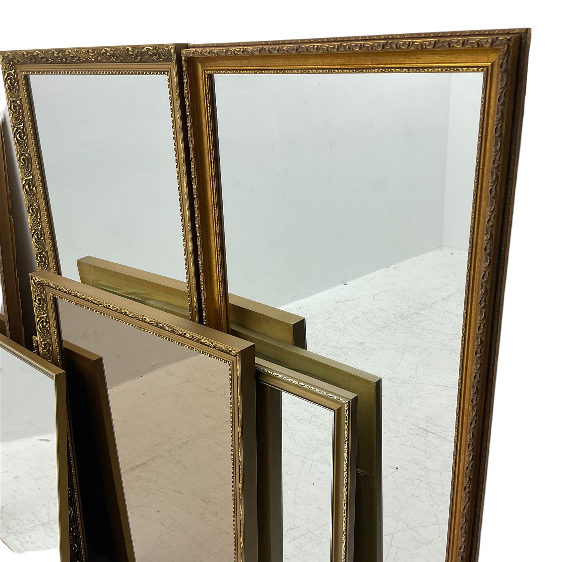 Collection of eight mirrors (8) - Collectors & Clearance