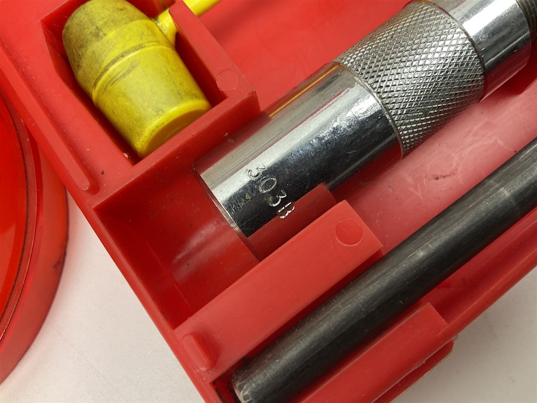 Three sets of reloading dies by Lee comprising .455 Webley, .303 ...