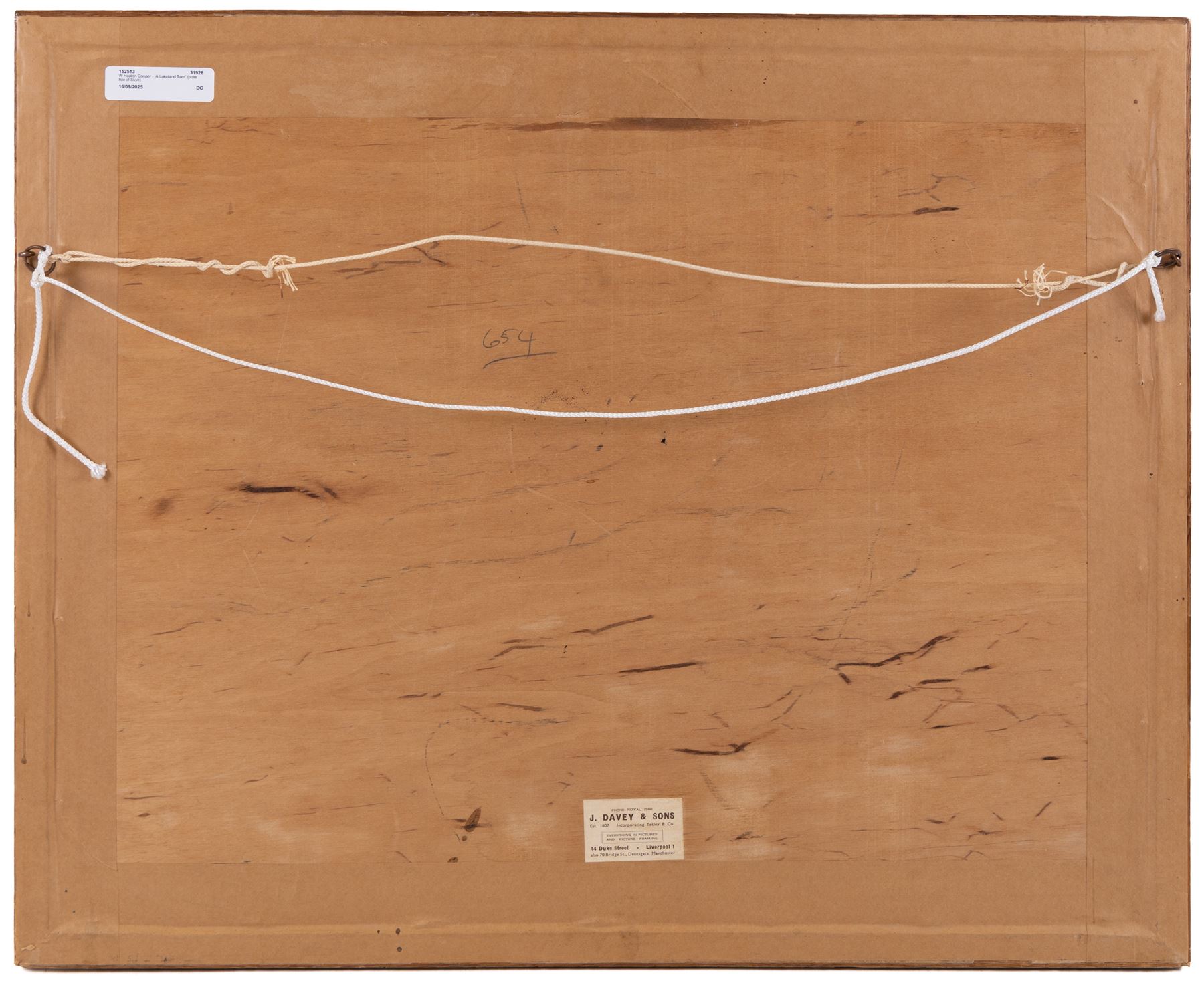 William Heaton Cooper RI (British 1903-1995): A Lakeland Tarn ...