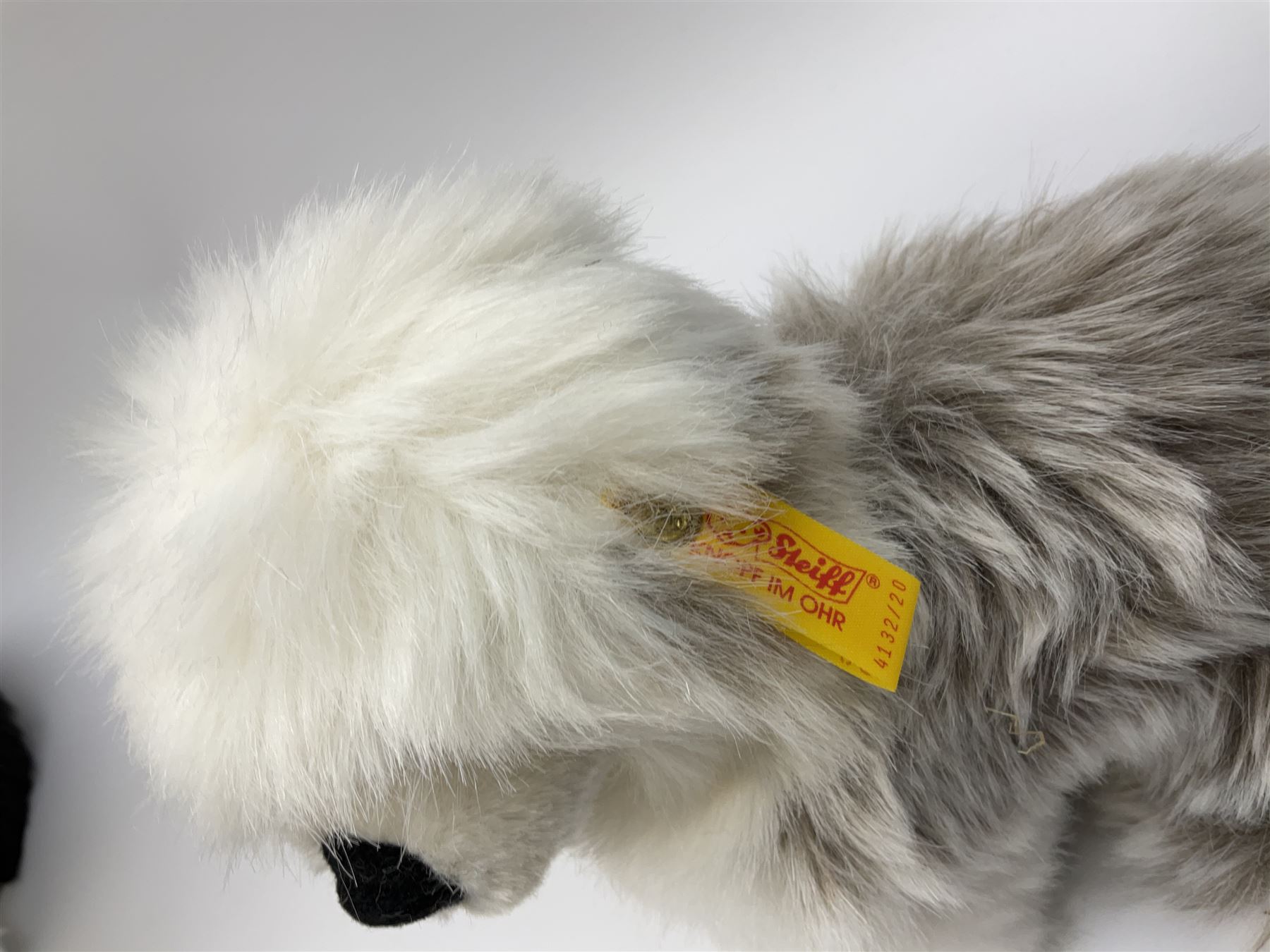 Steiff soft toy dog 'Mobby' and another smaller 'Mobby' | Toys & Models ...