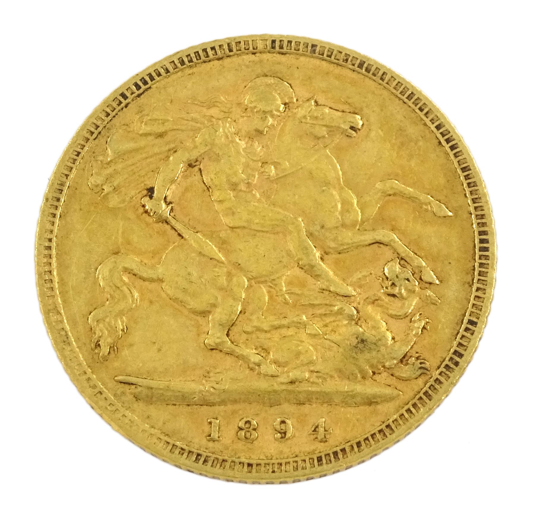Queen Victoria 1894 gold half sovereign coin | Coins, Tokens ...