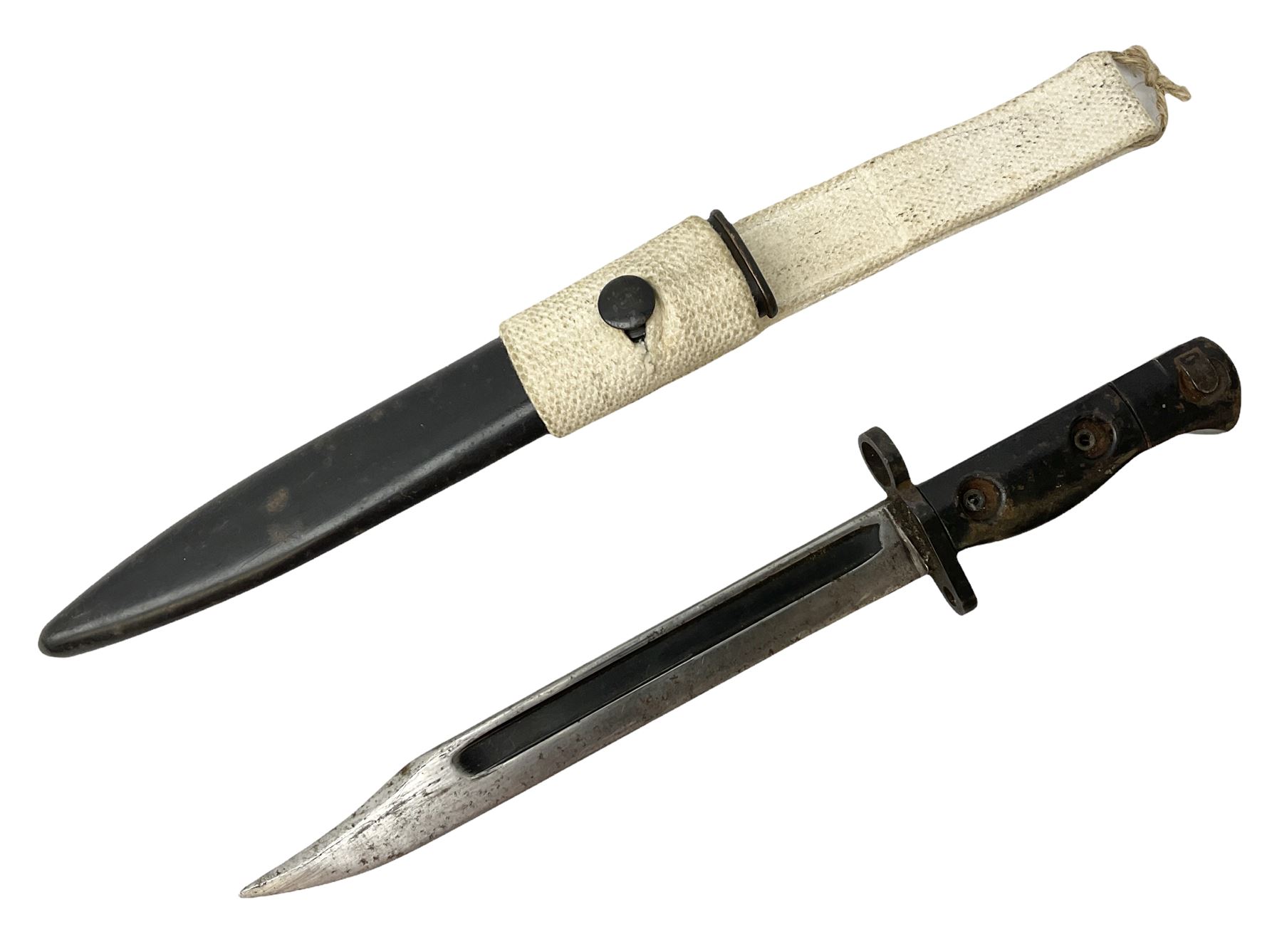 British short Bayonet with 20cm fullered Bowie blade | Militaria | 36385