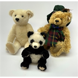 Three modern Steiff teddy bears comprising limited edit - 20/11/2020