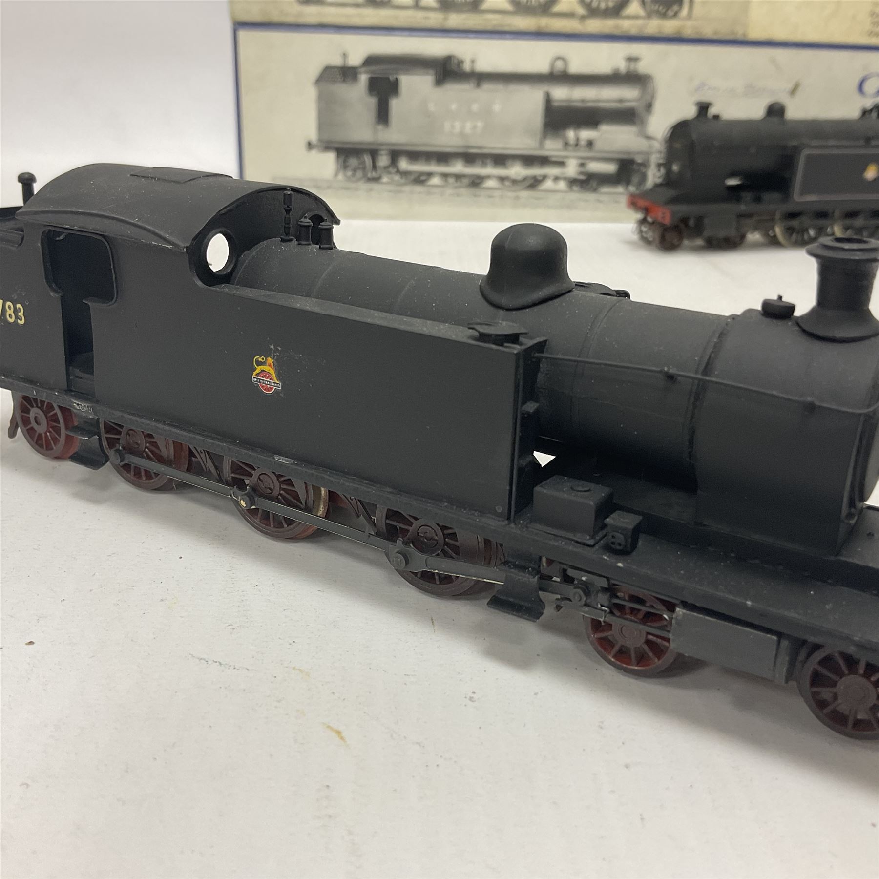 DJH Models ‘00’ gauge - two kit built steam locomotives comprising LNER ...