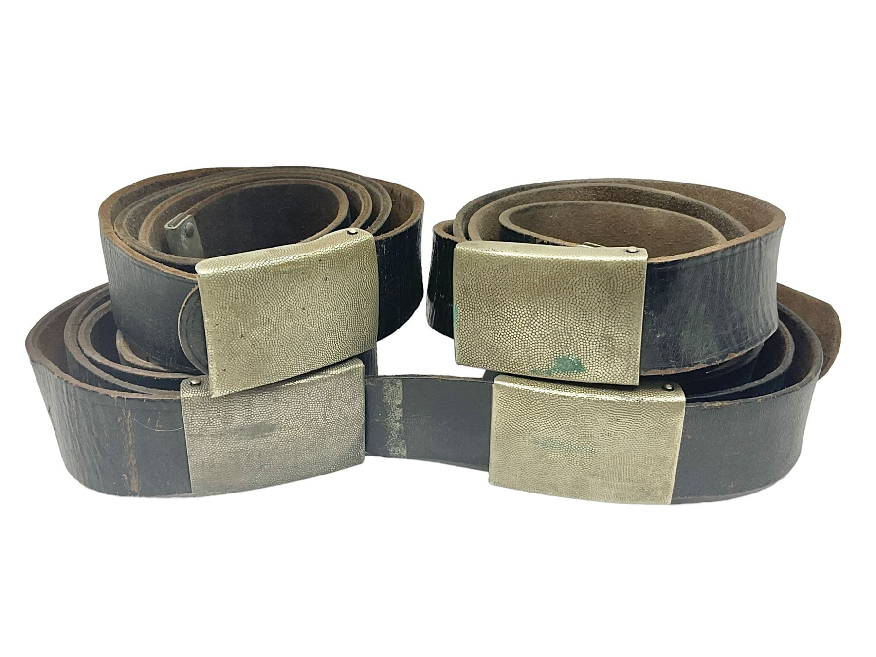 Four East German Youth Organisation belts with buckles | Militaria | 82012