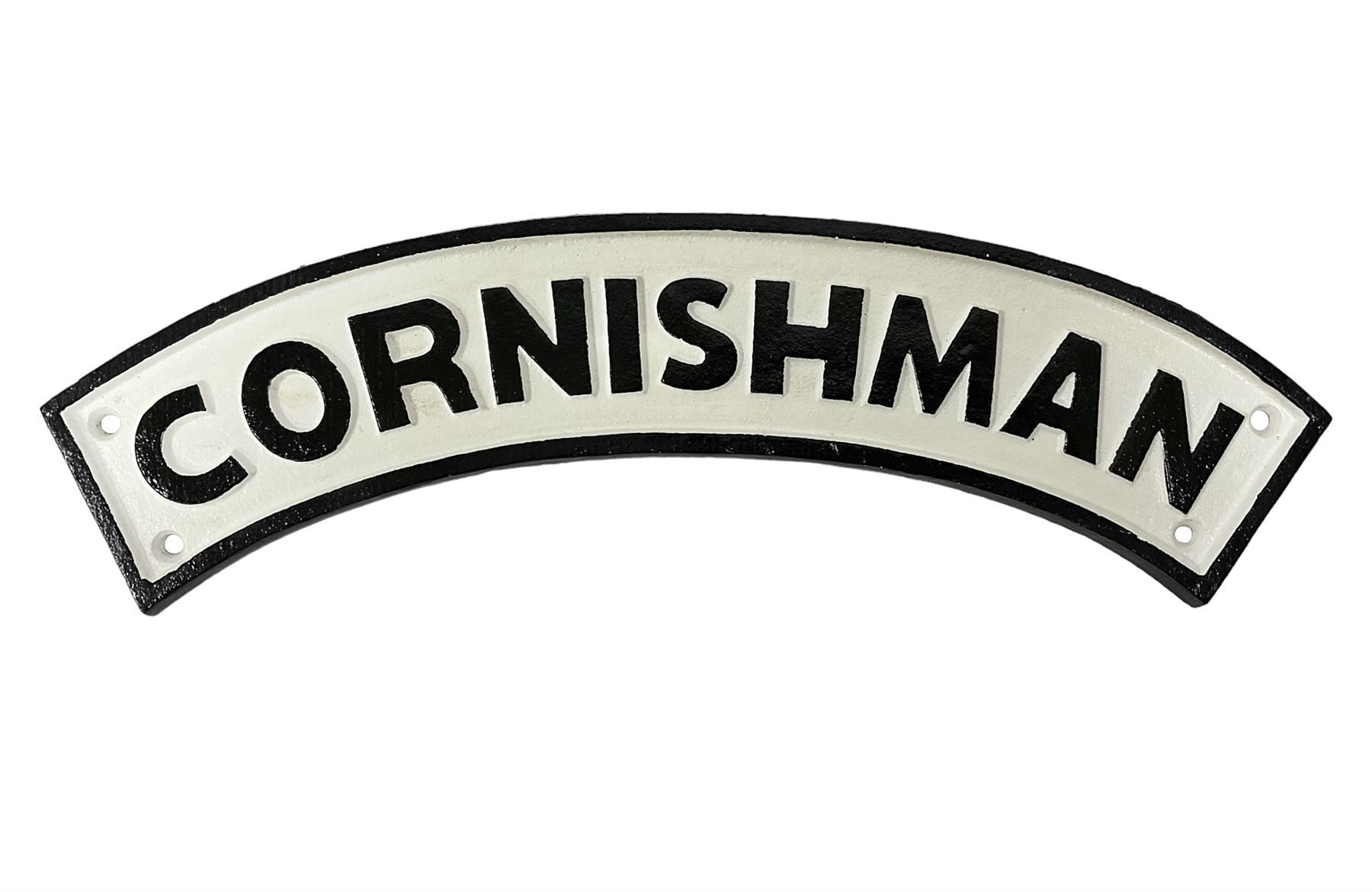 Arched cast iron Cornishman sign | Wood, Metal & Other Decorative ...