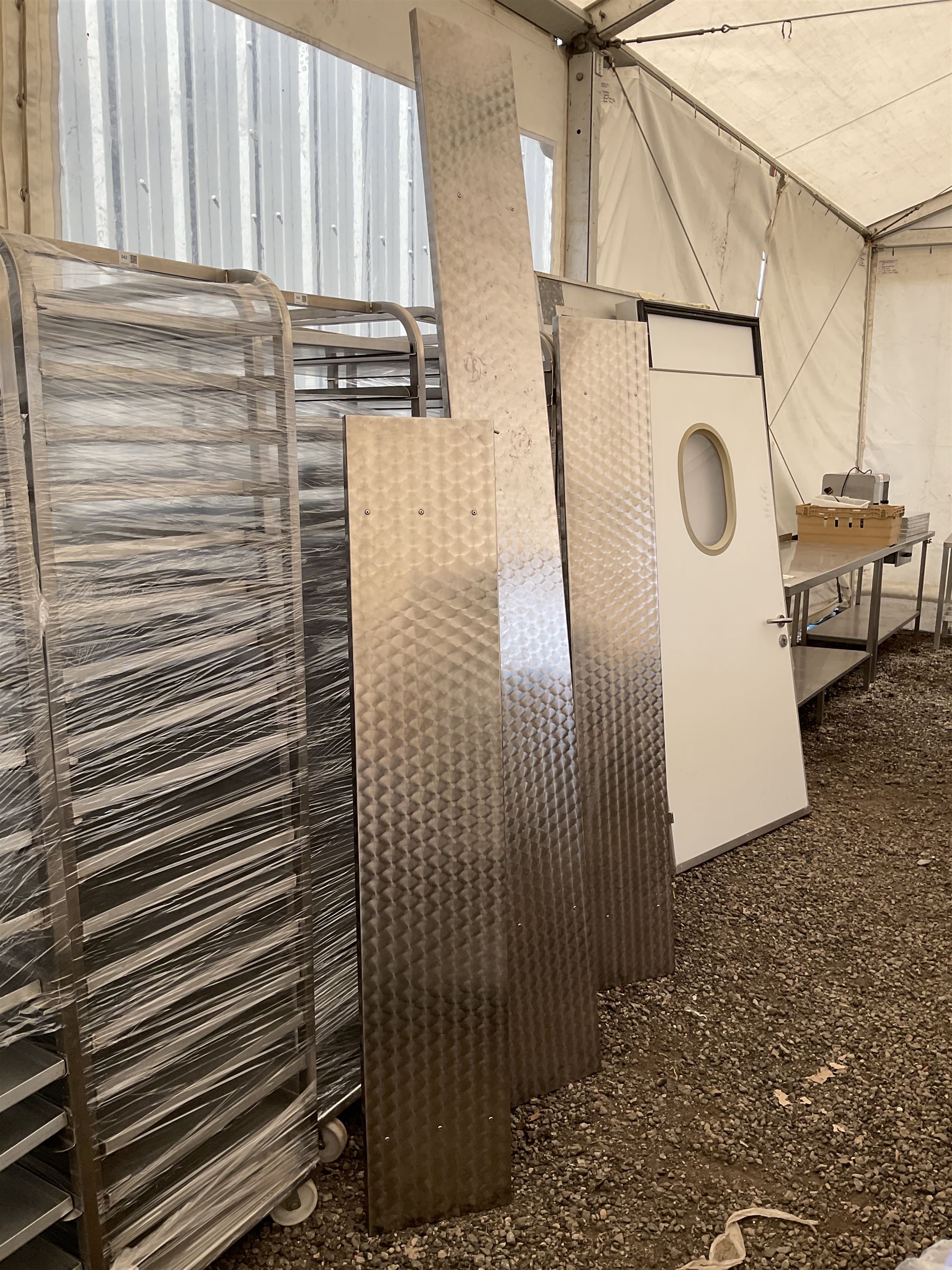 Three tier stainless steel shelving rack | Commercial Assets | 83161