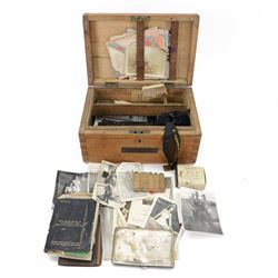 Naval pine ditty box - Militaria, Medals, Weapons & Sporting Guns