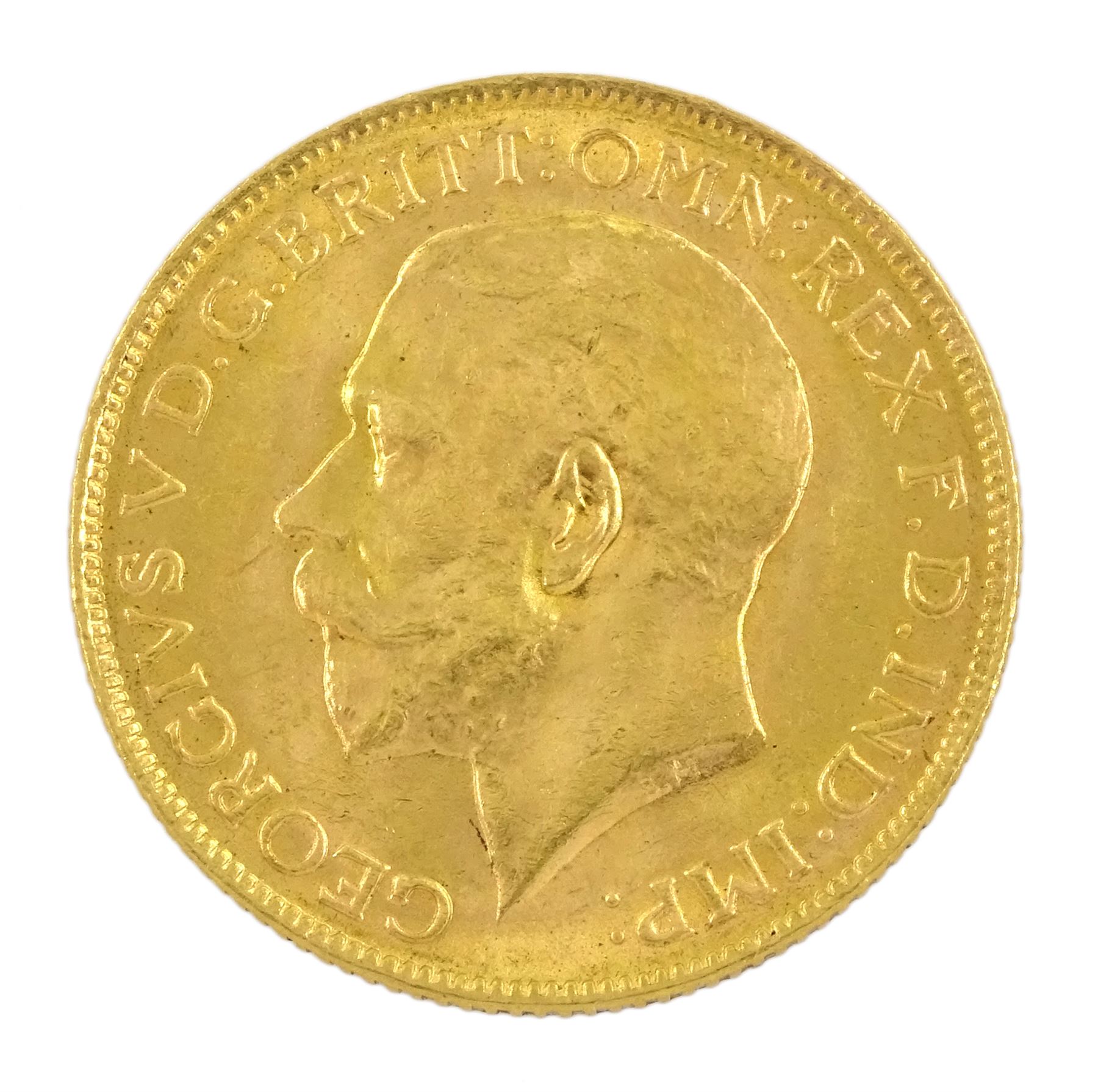King George V 1924 gold full sovereign coin | Coins, Tokens & Banknotes ...
