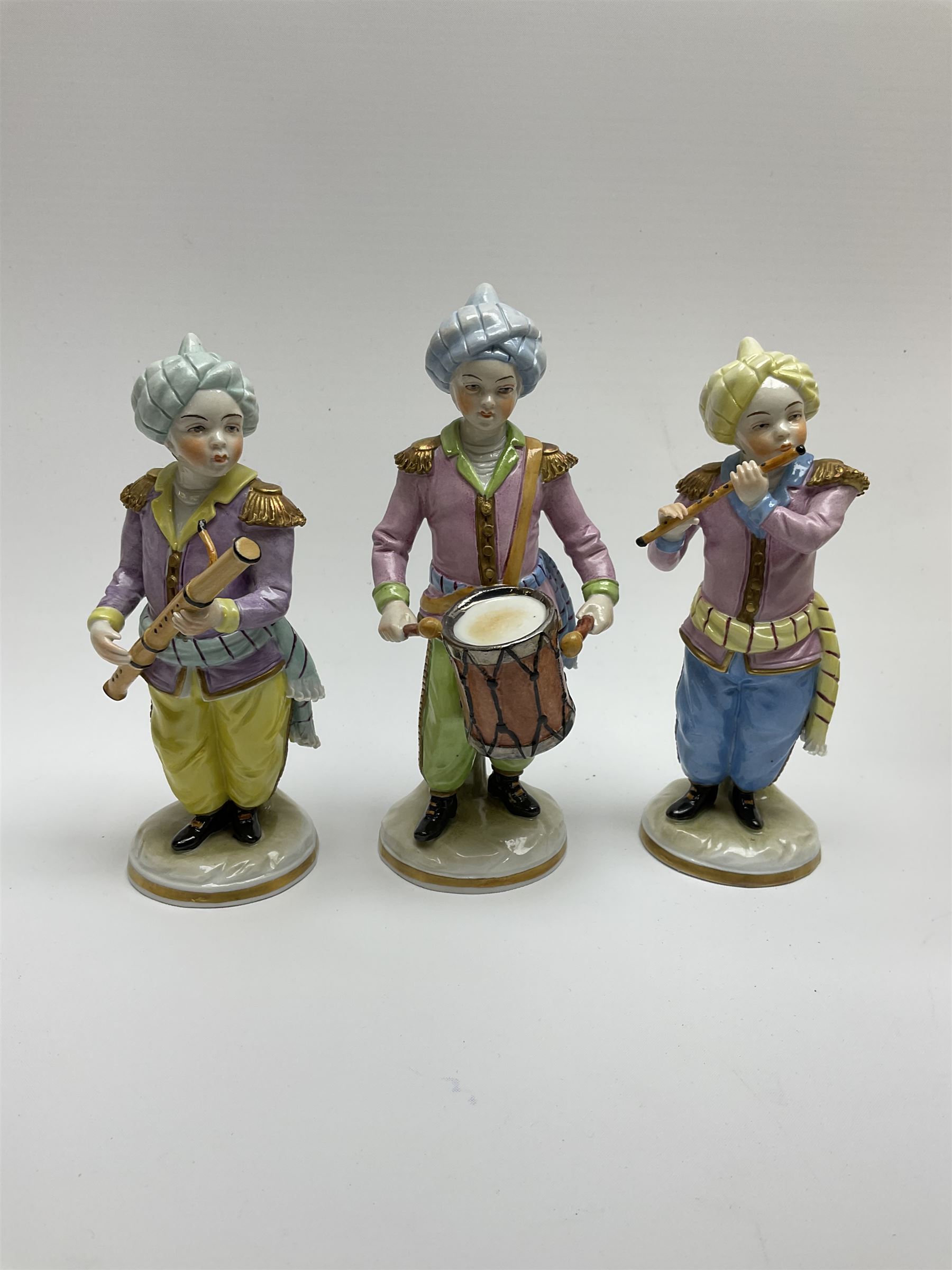 A limited edition Sitzendorf Turkish Band | Antiques, Collectables ...