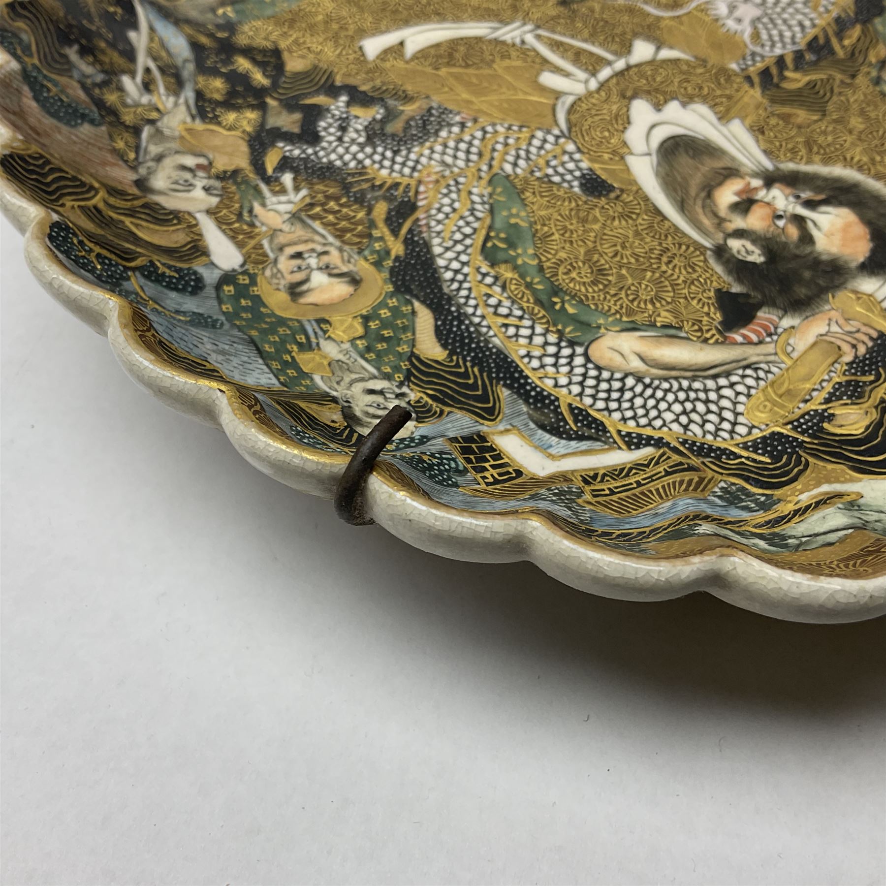 Japanese Meiji period Satsuma dish | Ceramics | 98106