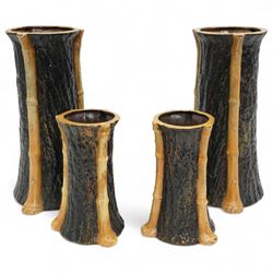 Set four Bretby Clanta Art vases | Ceramics | 140644