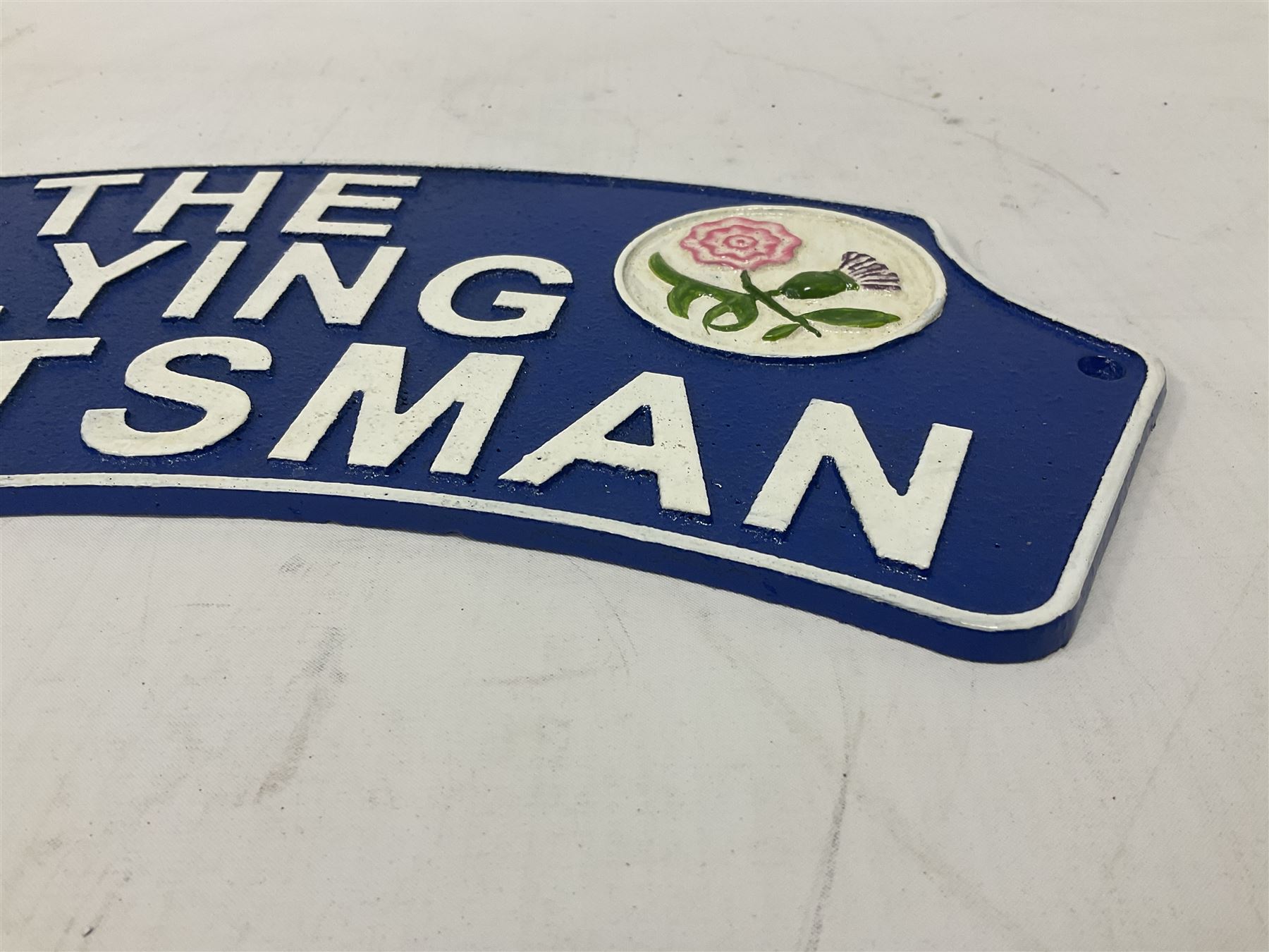 Cast metal sign 'The Flying Scotsman' | Wood, Metal & Other Decorative ...