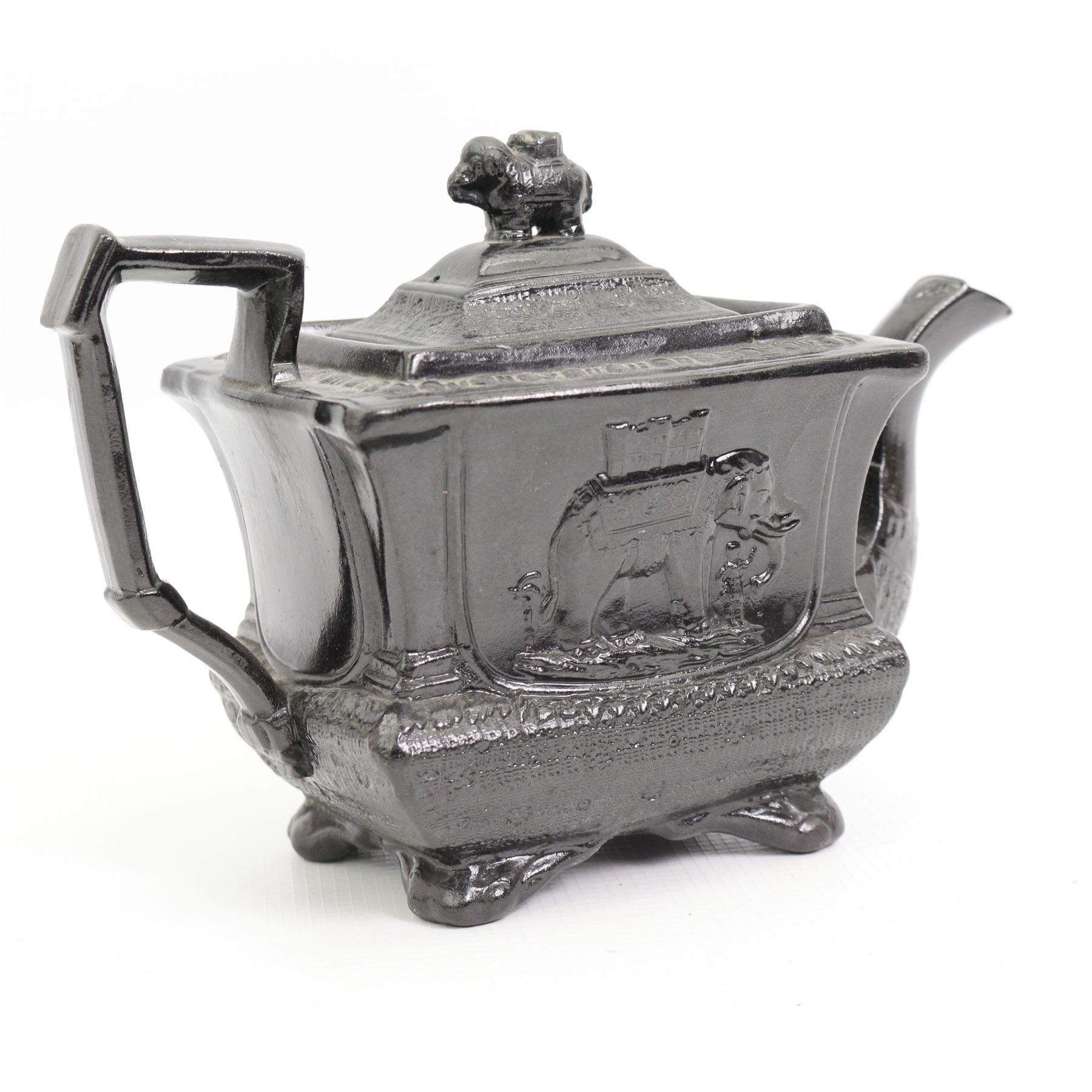 Early 19th century and later black basalt tea wares | Ceramics | 114526