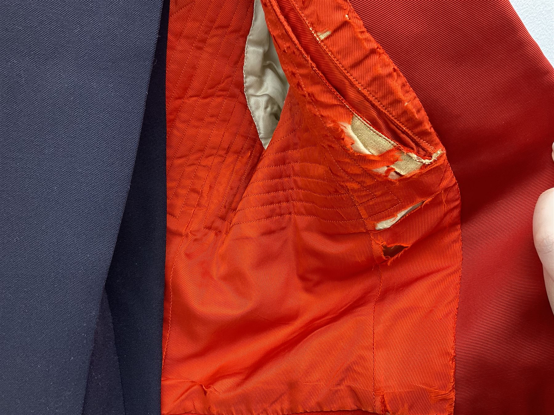 York and Lancaster Regimental mess uniform of jacket and trousers ...