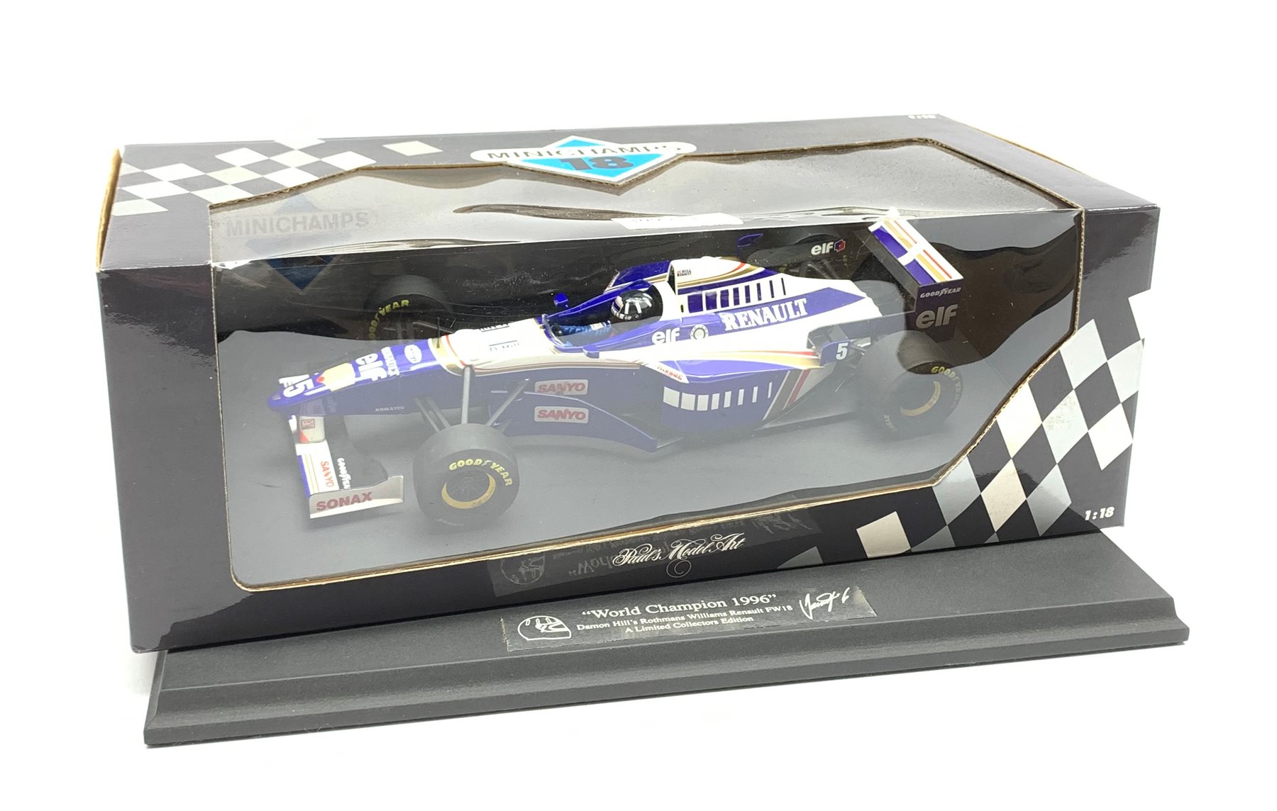 Paul's Model Art Minichamps - 1:18 scale die-cast model of Williams ...