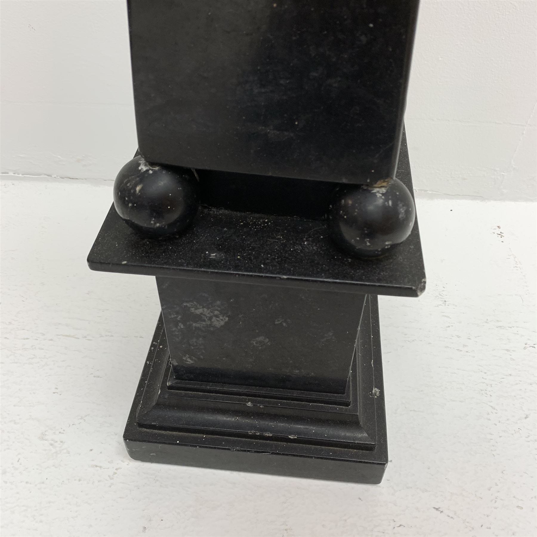 A Grand Tour style marbled slate obelisk | Antiques, Collectables ...