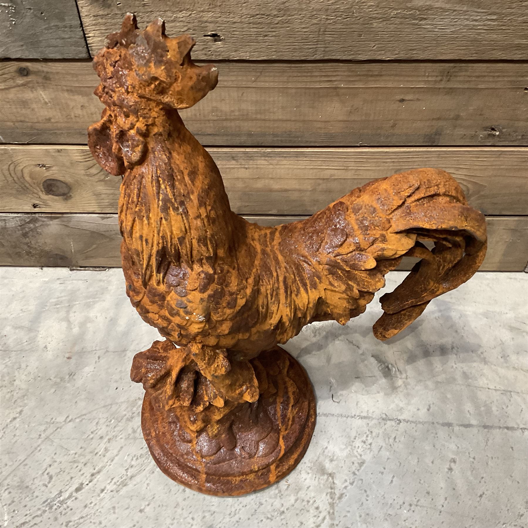 Small cast iron cockerell | Planters, Statuary & Decorative | 121522