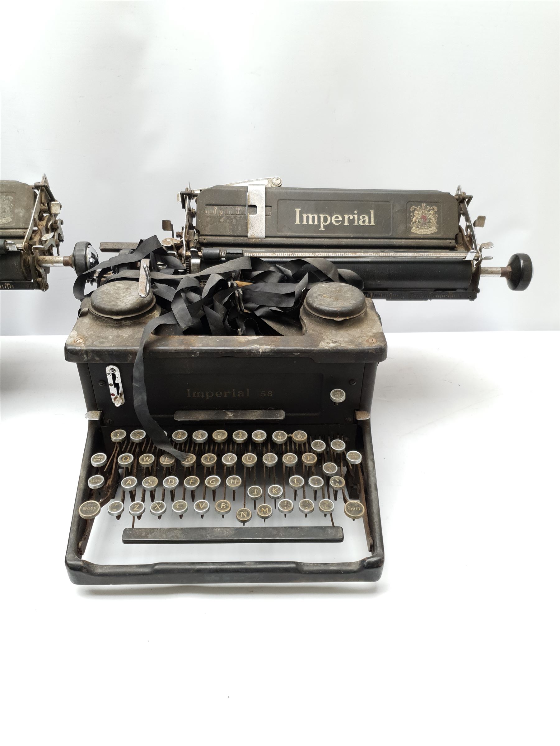 Two vintage Imperial typewriters | Antiques, Collectables, Ceramics ...