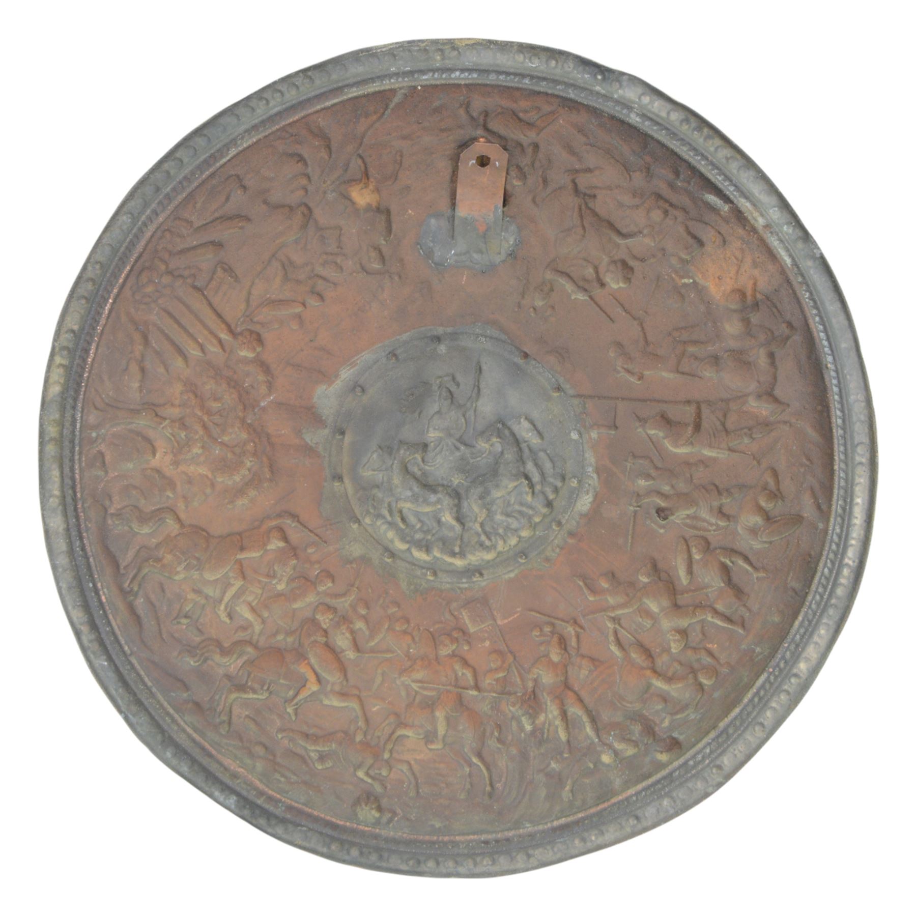 Two Spanish copper charger decorated with Don Quixote | Wood, Metal ...