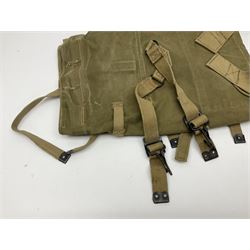 Miscellaneous militaria including WW2 French backpack | Militaria | 81806
