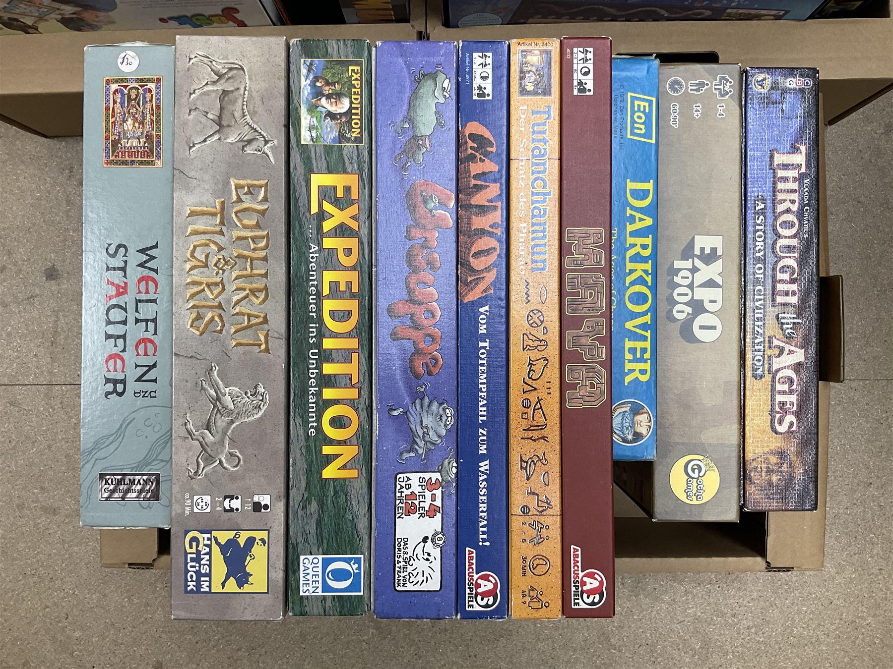 Twenty-eight board games including Odysseus | Toys & Models | 47699