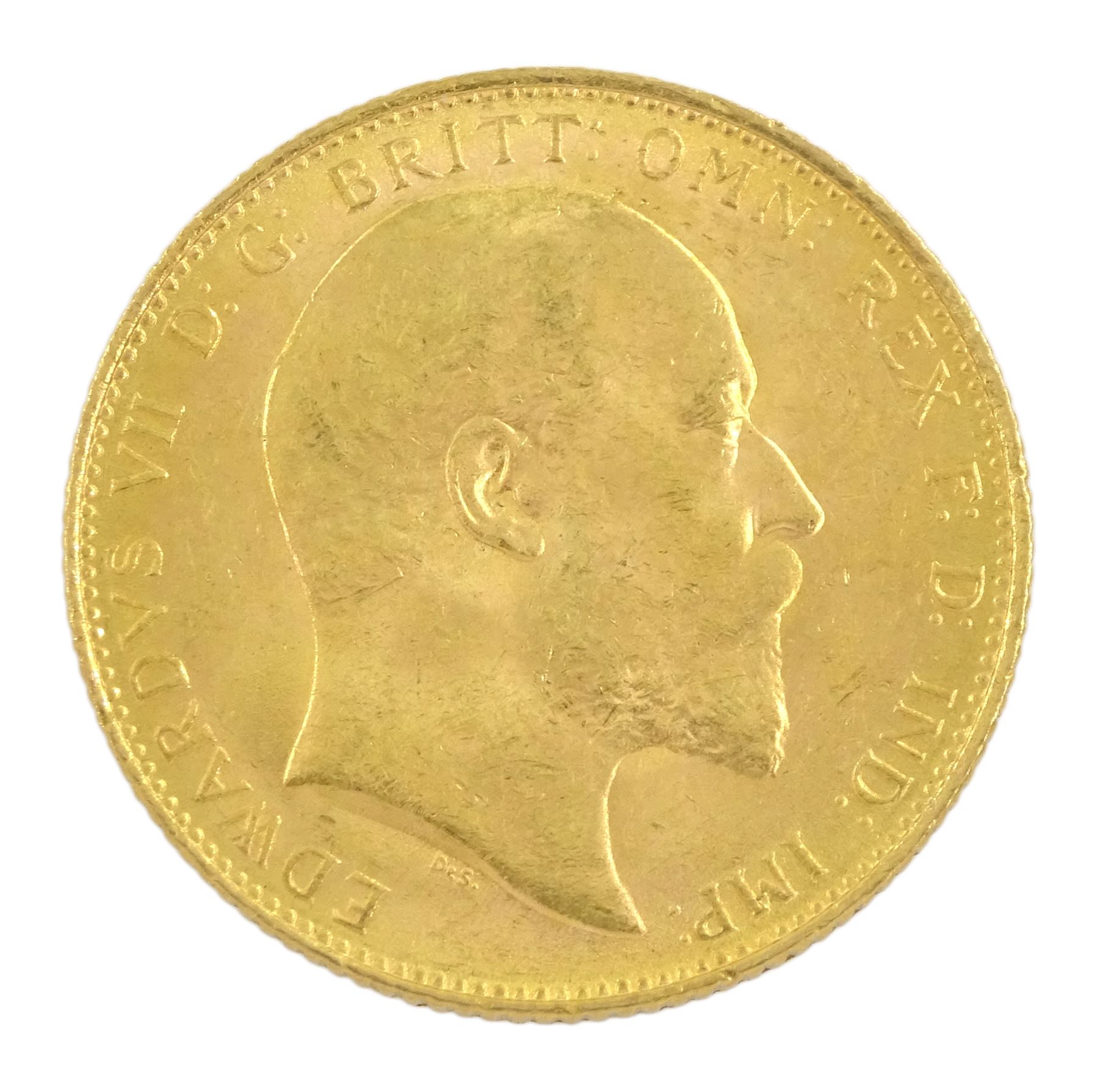 King Edward VII 1908 gold full sovereign coin | Coins, Tokens ...