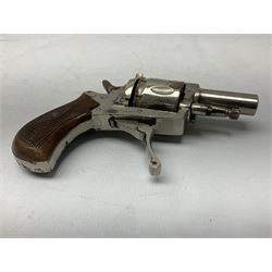Early 20th Century continental Fritum 8-shot top venting revolver ...