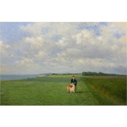 Walter Goodin (British 1907-1992): Looking South towards Bridlington ...
