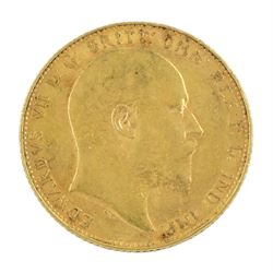 King Edward VII 1908 gold full sovereign coin | Coins, Tokens ...