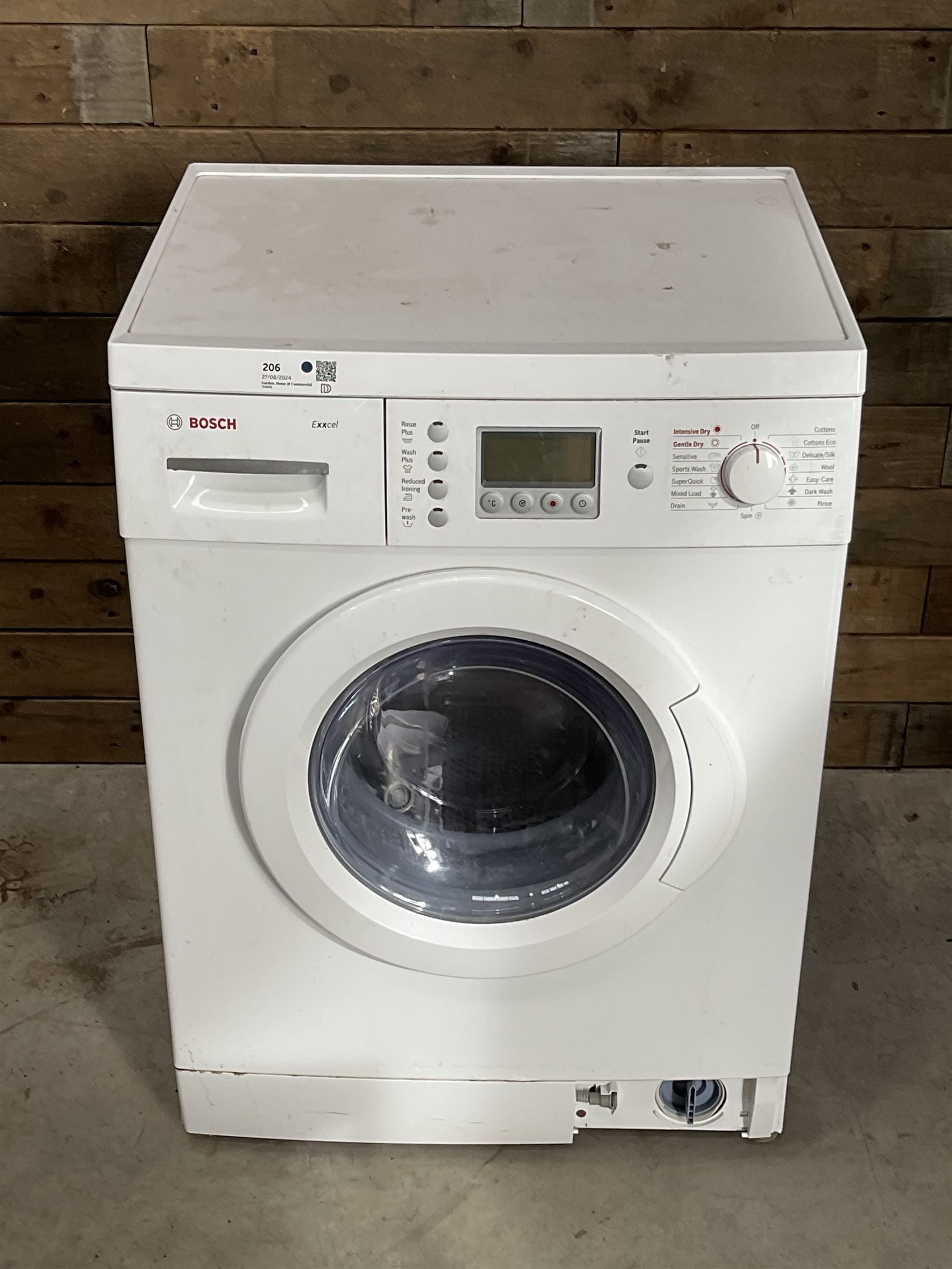 Bosch exxcel washing machine store