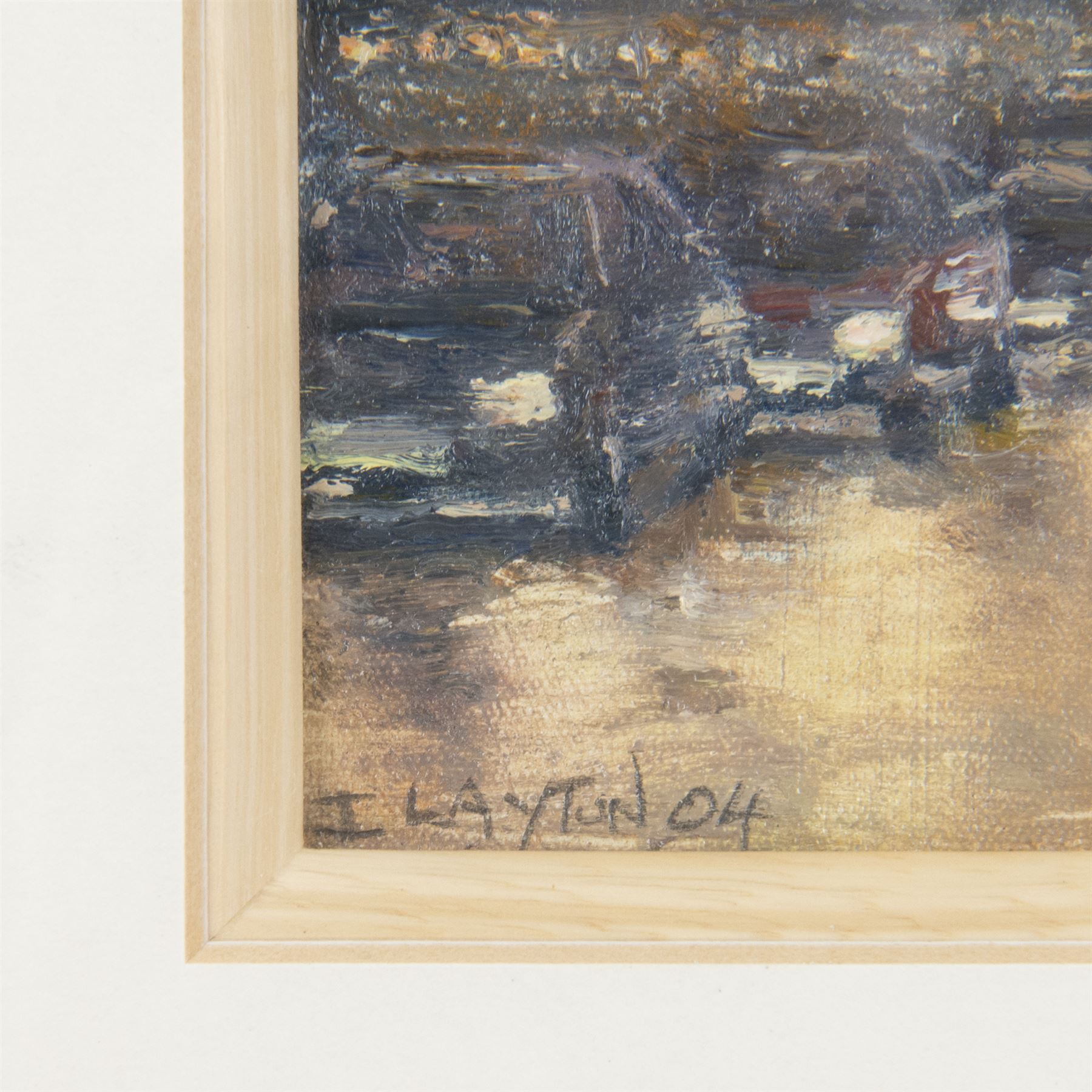 Ian Layton (British 1953-): 'Rain & Rush Hour London' | Paintings ...