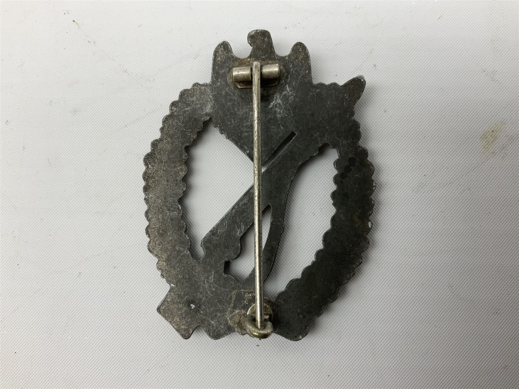 WW2 German Infantry Assault Badge, no maker's mark; and WW2 German ...