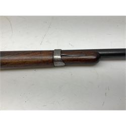 19th century Belgian Gras 12-bore (from 11-bore) bolt-action single ...