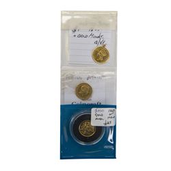 Three small gold coins | Coins, Tokens & Banknotes | 151634
