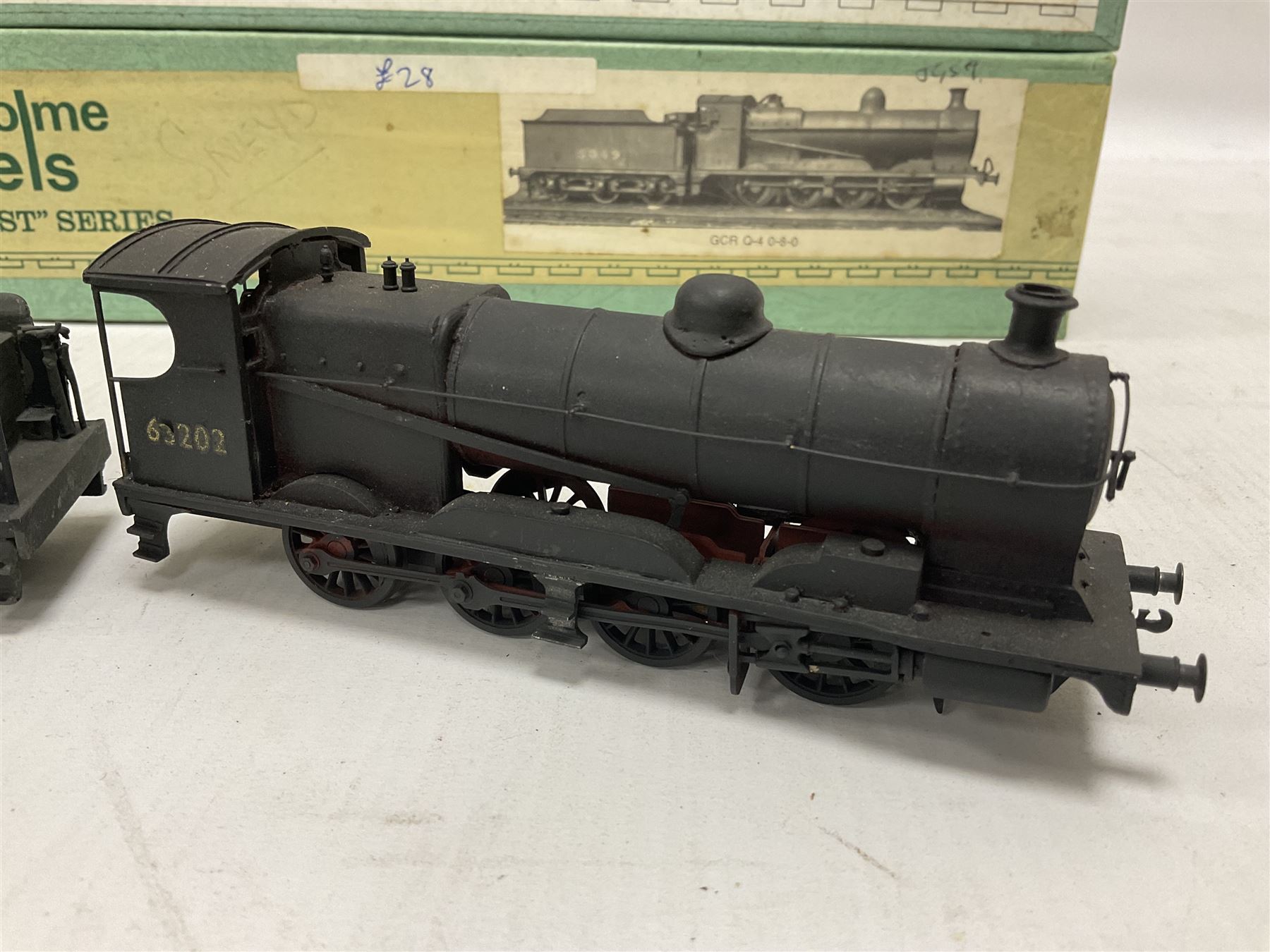 ‘00’ gauge - two kit built steam locomotives comprising GCR Class Q4 0 ...