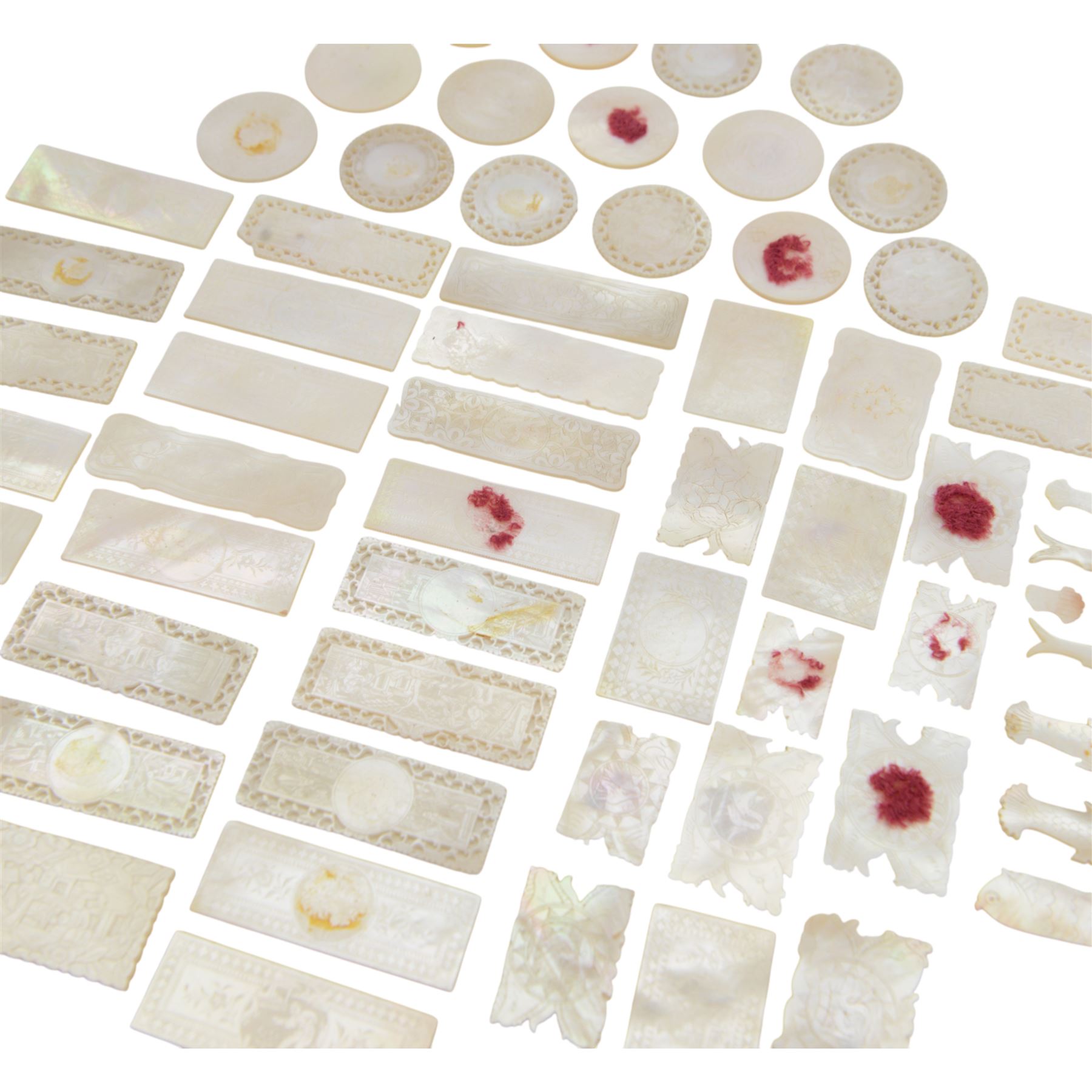 Chinese mother of pearl gaming tokens | Wood, Metal & Other Decorative ...