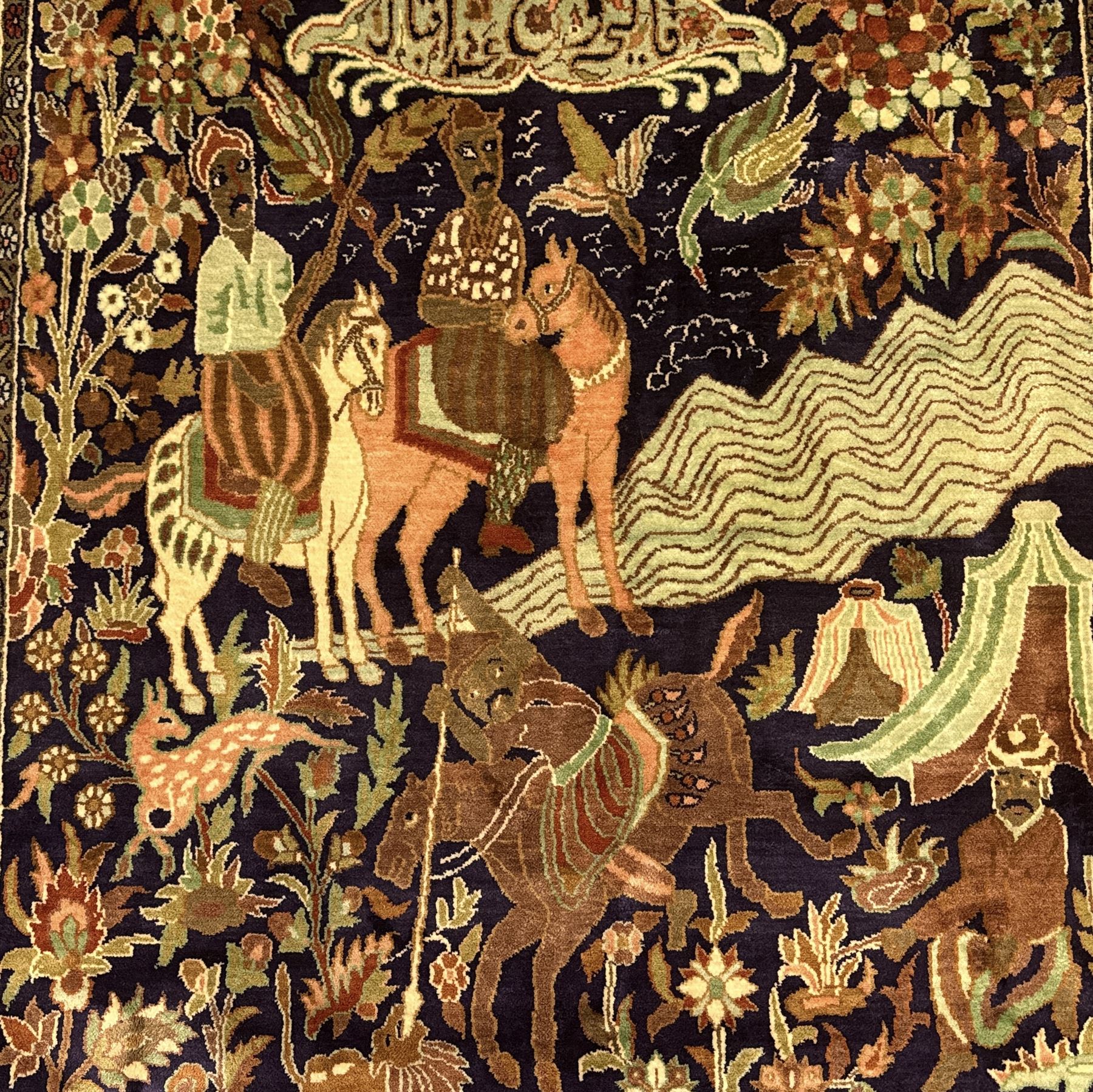 Persian Isfahan silk rug | Rugs, Carpets & Curtains | 146364